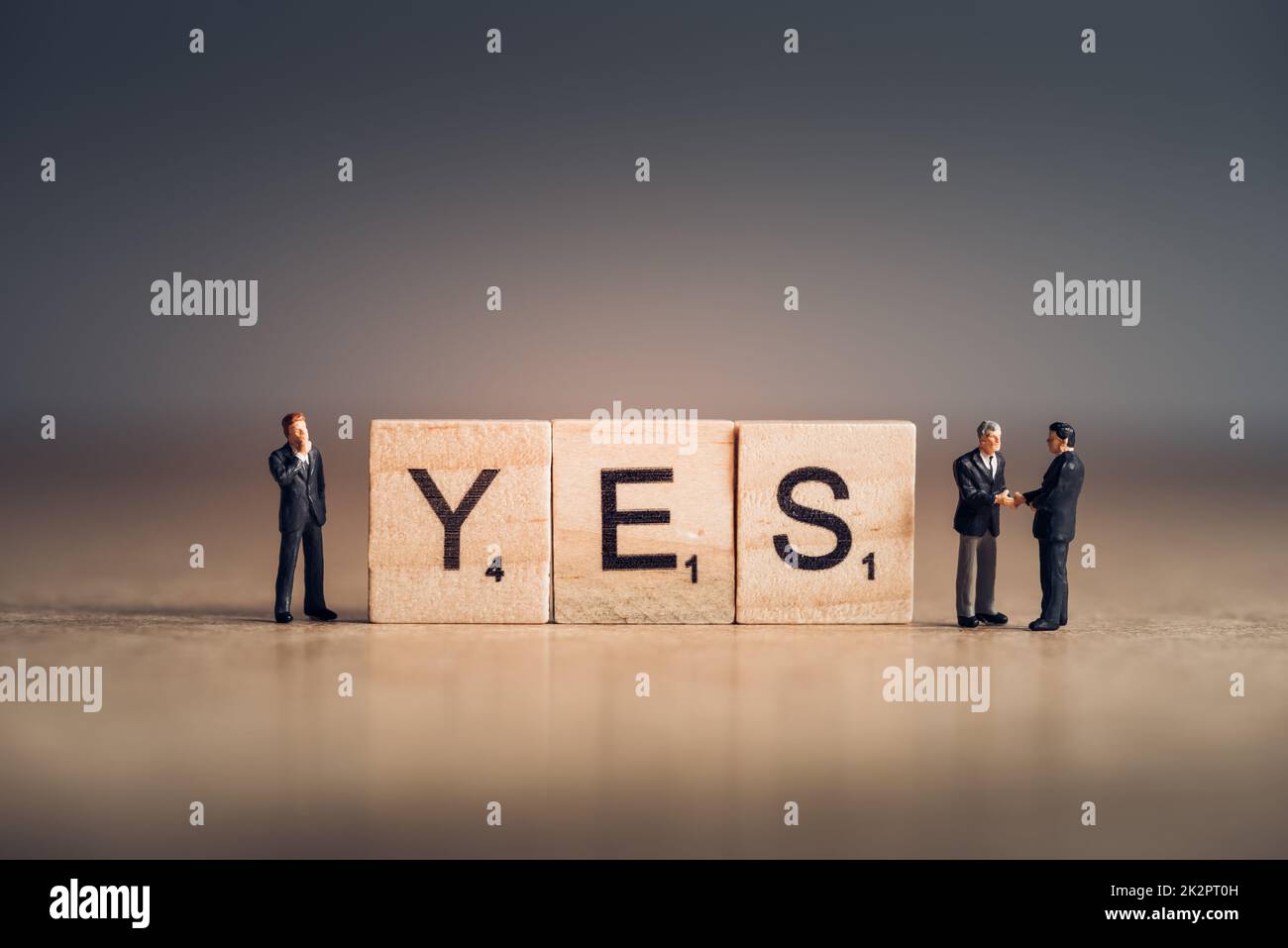 Word yes hi-res stock photography and images - Alamy