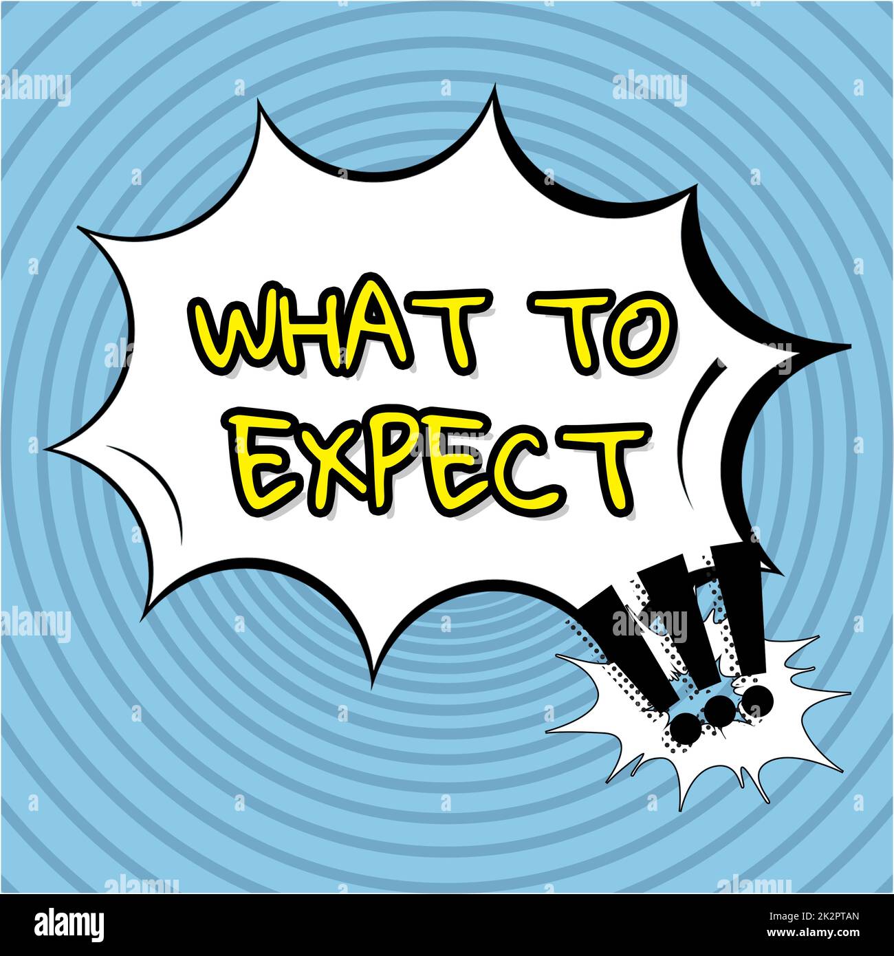 Hand writing sign What To ExpectConfusion about the belief of what will ...