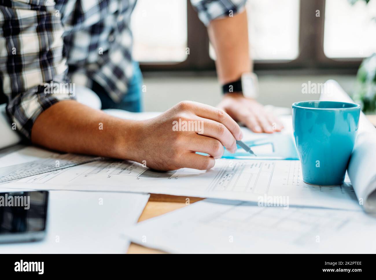 Plotter drawing hi-res stock photography and images - Alamy