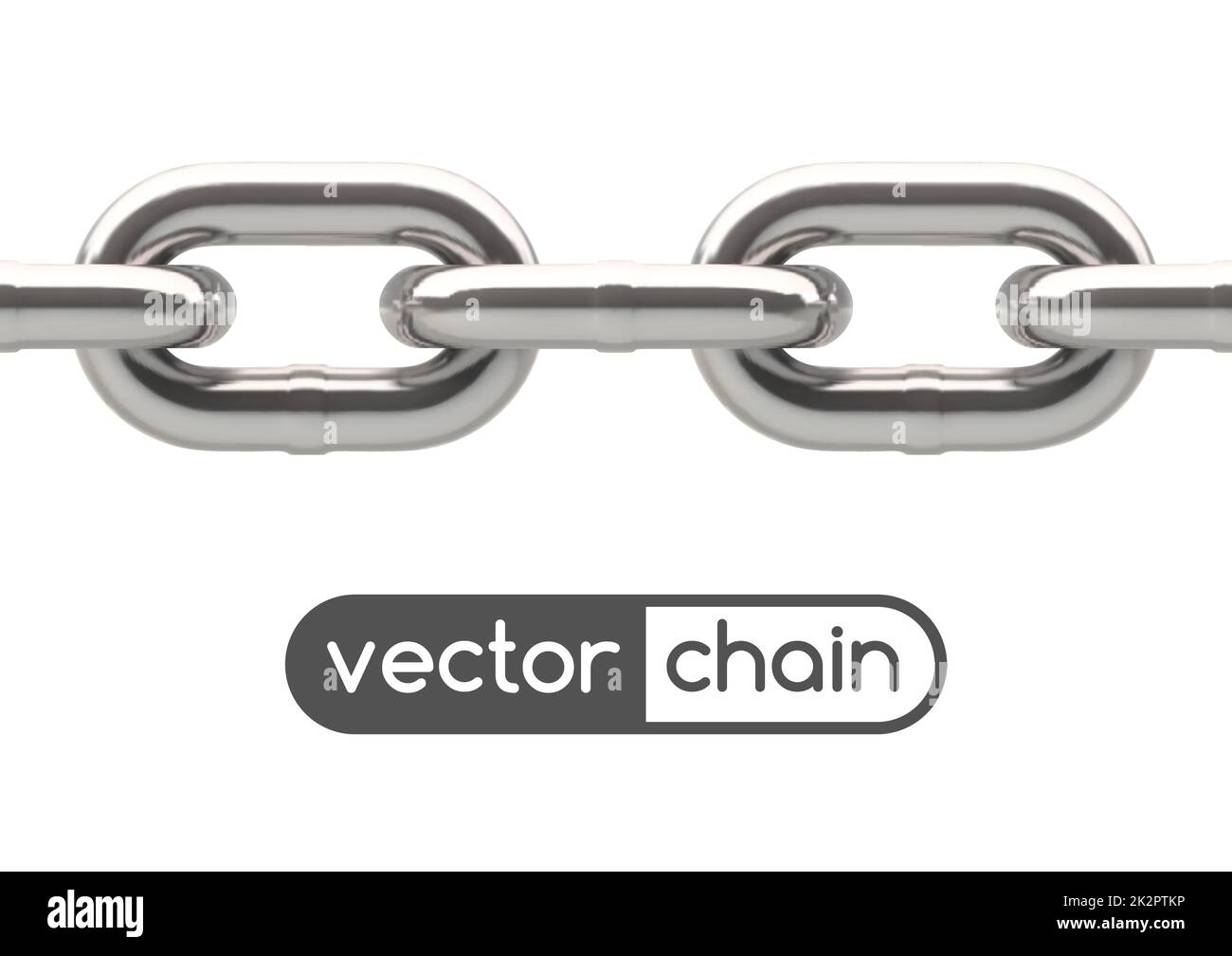Seamless oval link chain Stock Photo - Alamy