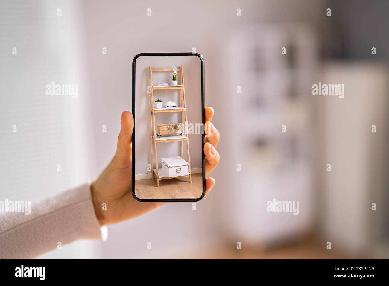 AR Smart Phone App Stock Photo - Alamy