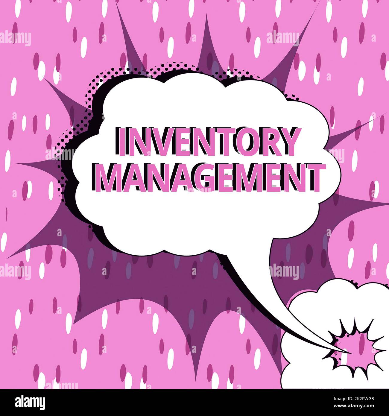Hand writing sign Inventory Management. Business concept Overseeing ...