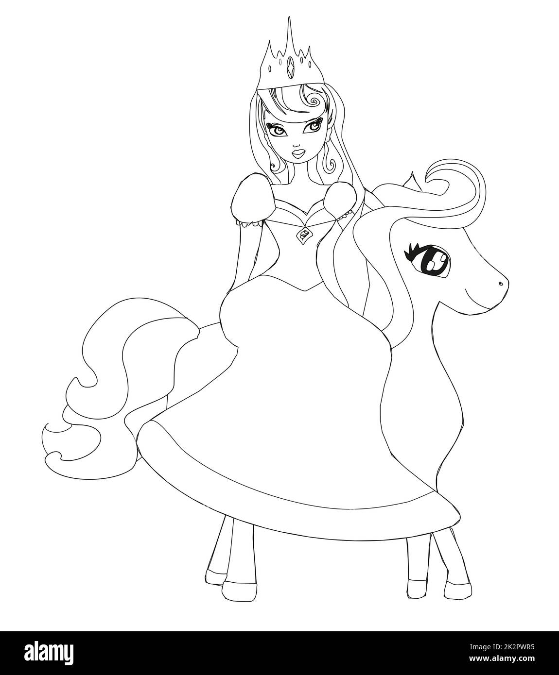 Pony riding Cut Out Stock Images & Pictures - Alamy