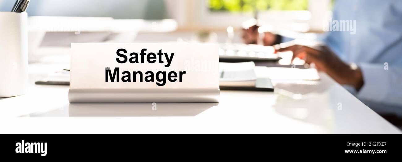 Construction Industry Safety Management Job Concept Stock Photo - Alamy