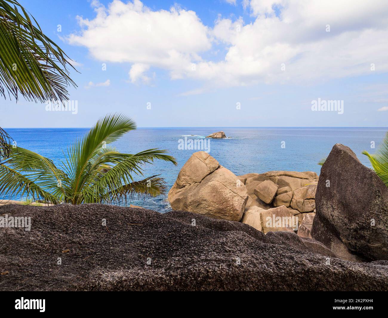 Seychelles, Mahe - Anse Takamaka Stock Photo - Alamy