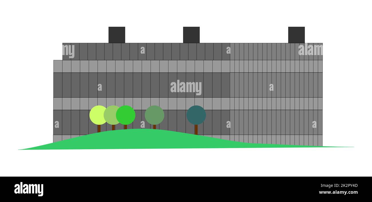 Block flats Cut Out Stock Images & Pictures - Alamy