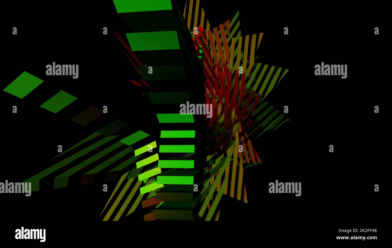 3D illustration of abstract object Stock Photo - Alamy