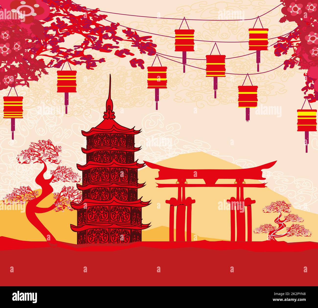 Mid-Autumn Festival for Chinese New Year Stock Photo - Alamy