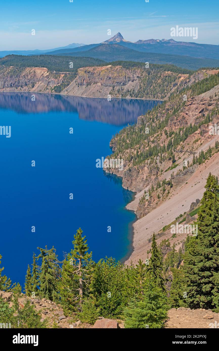 Volcanic Remnants Near a Volcanic Caldera Stock Photo - Alamy