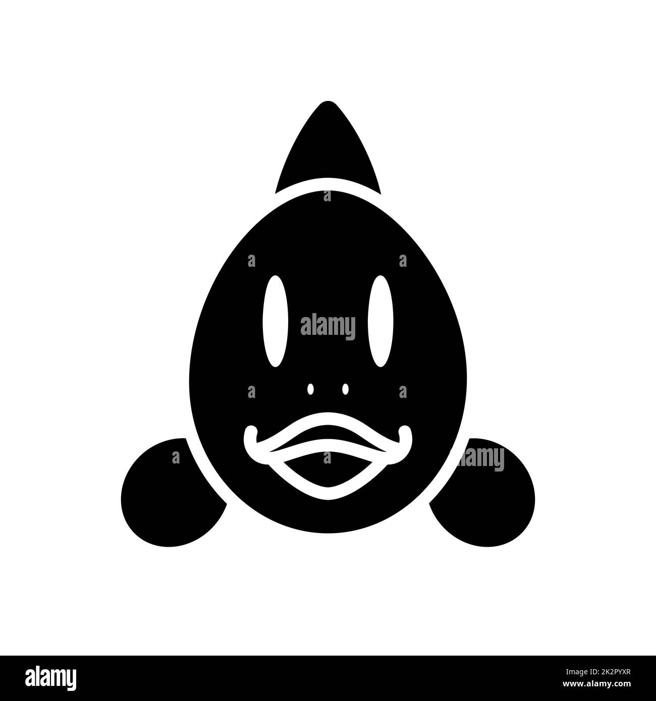 Fish glyph icon. Animal head vector illustration Stock Photo - Alamy Fish glyph icon. Animal head vector illustration Stock Photo - Alamy