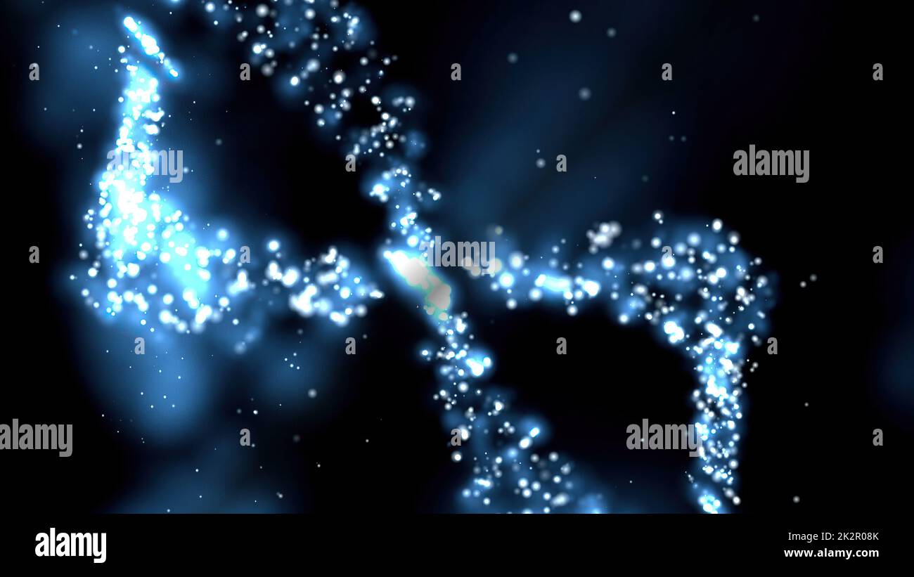 Dna Molecule Structure 3D illustration Stock Photo - Alamy