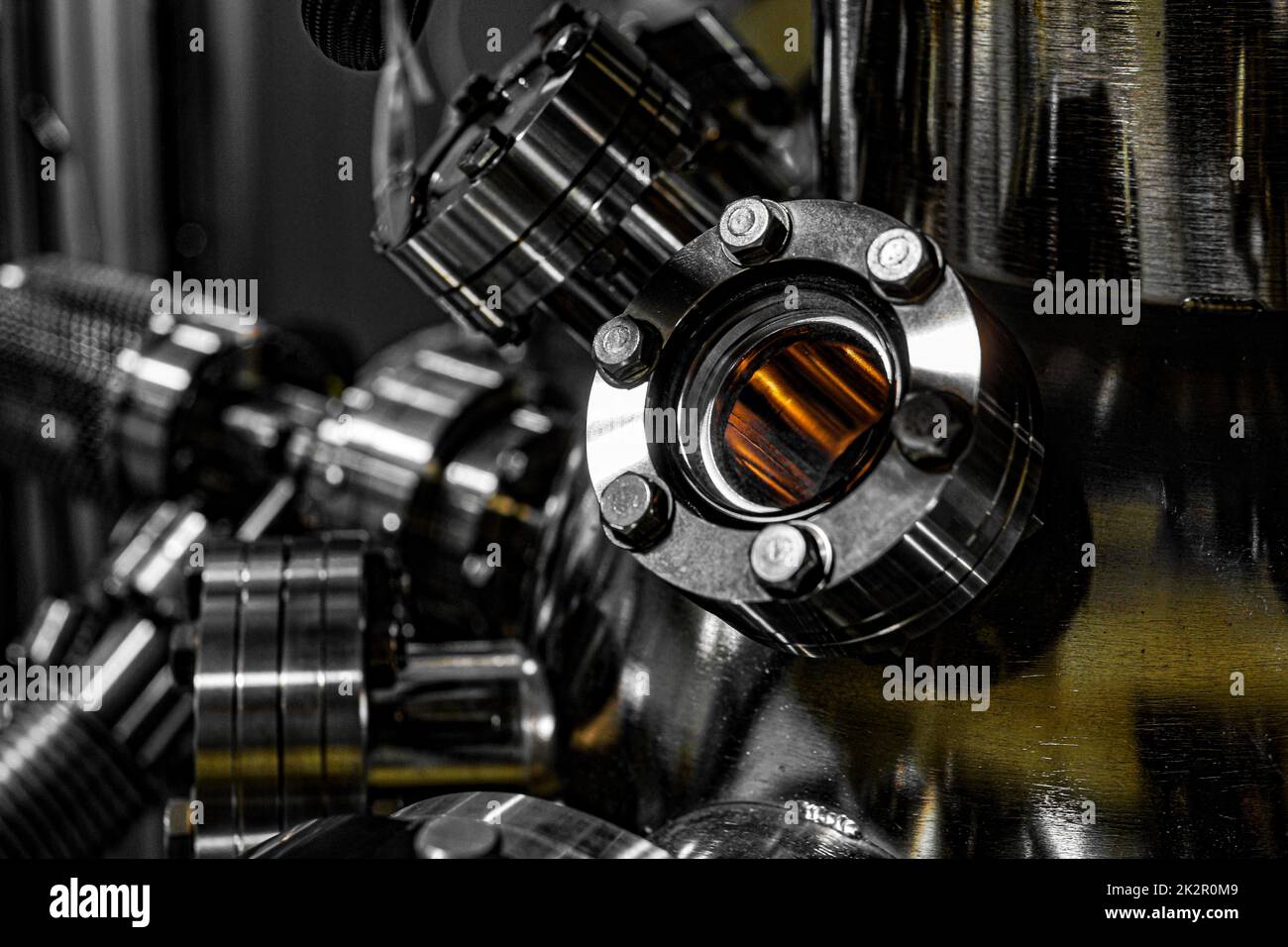 Image of vacuum equipment and laboratory equipment Stock Photo - Alamy