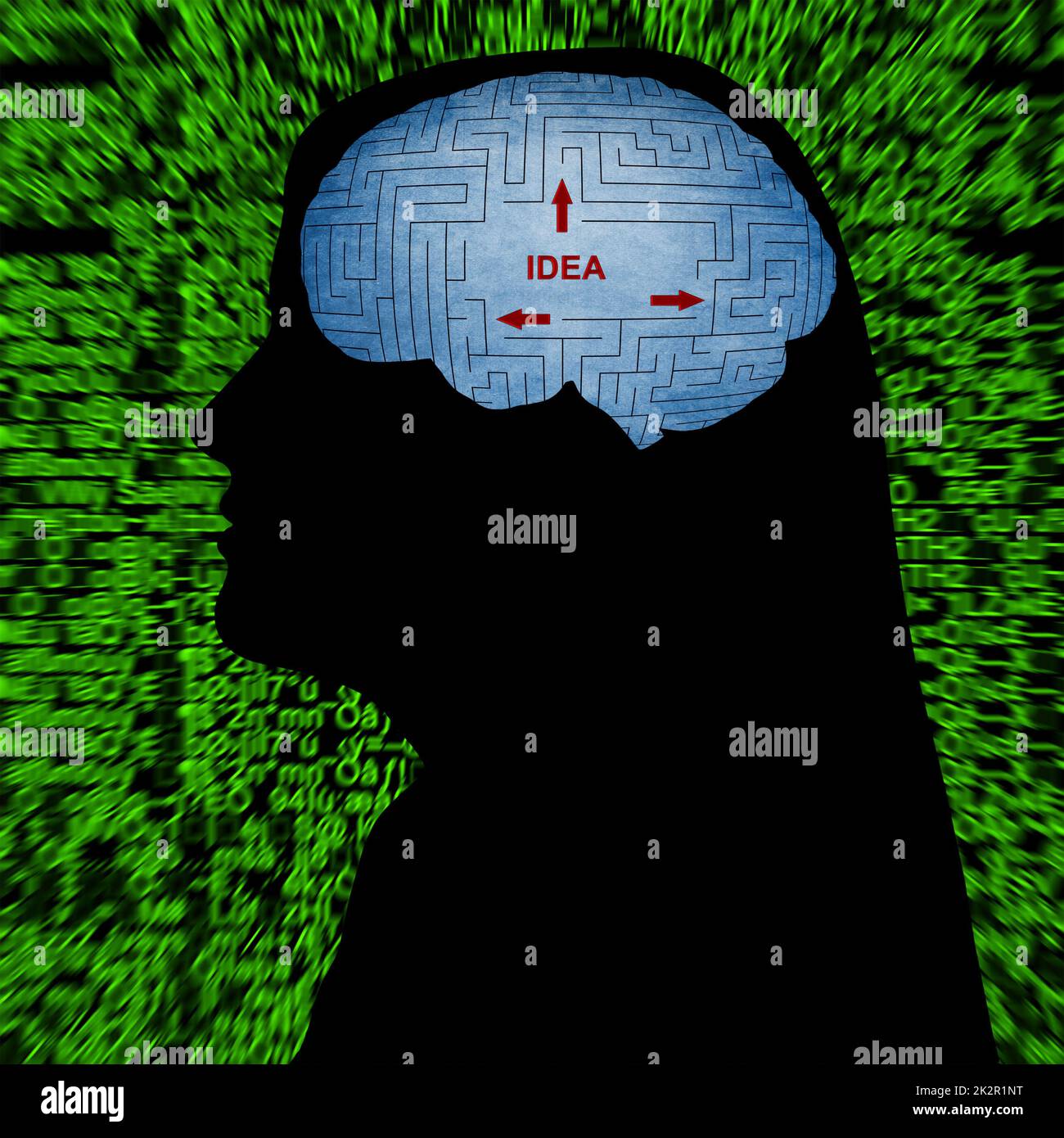 Idea in mind Stock Photo - Alamy