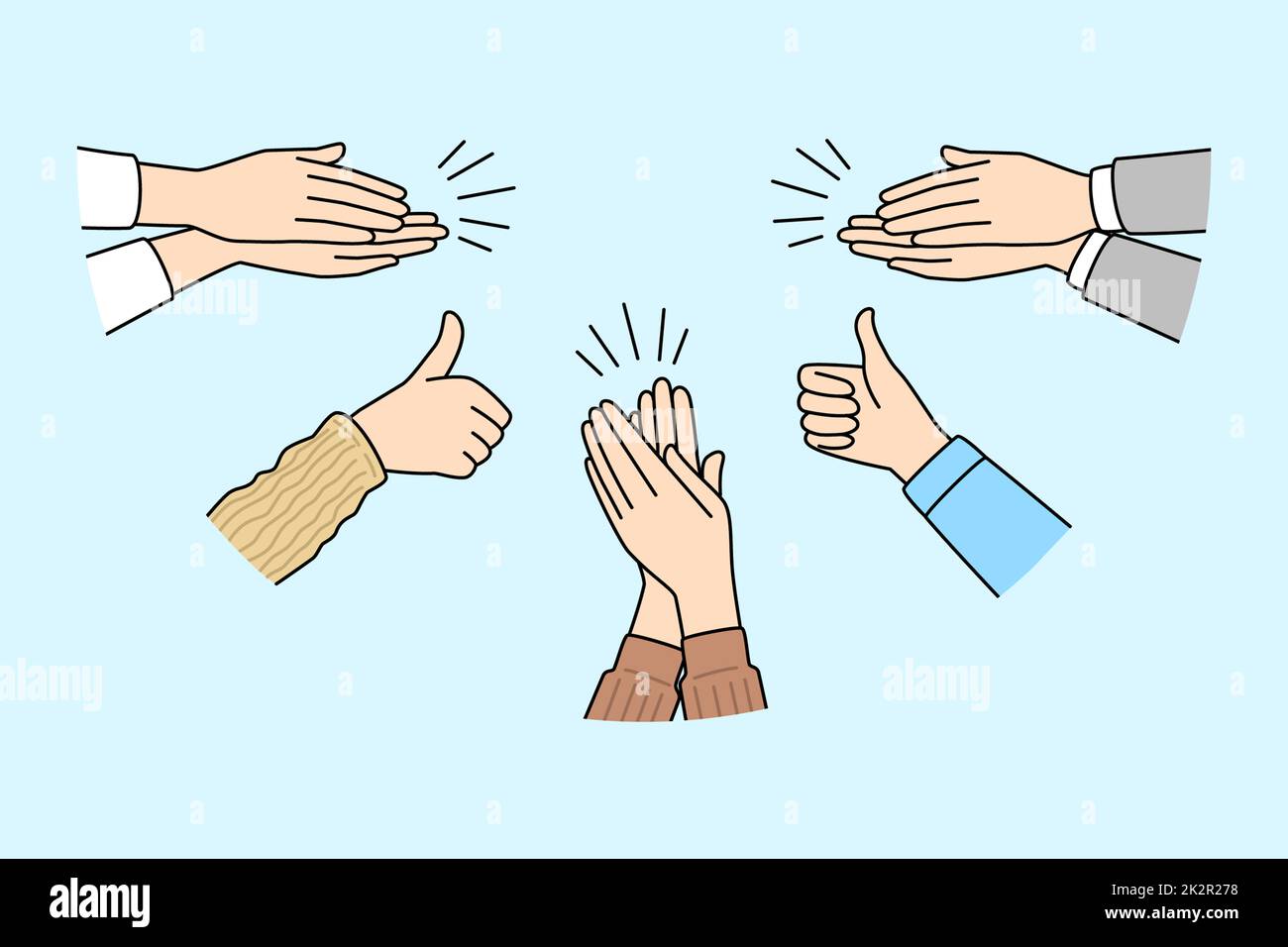 Greeting success hi-res stock photography and images - Alamy