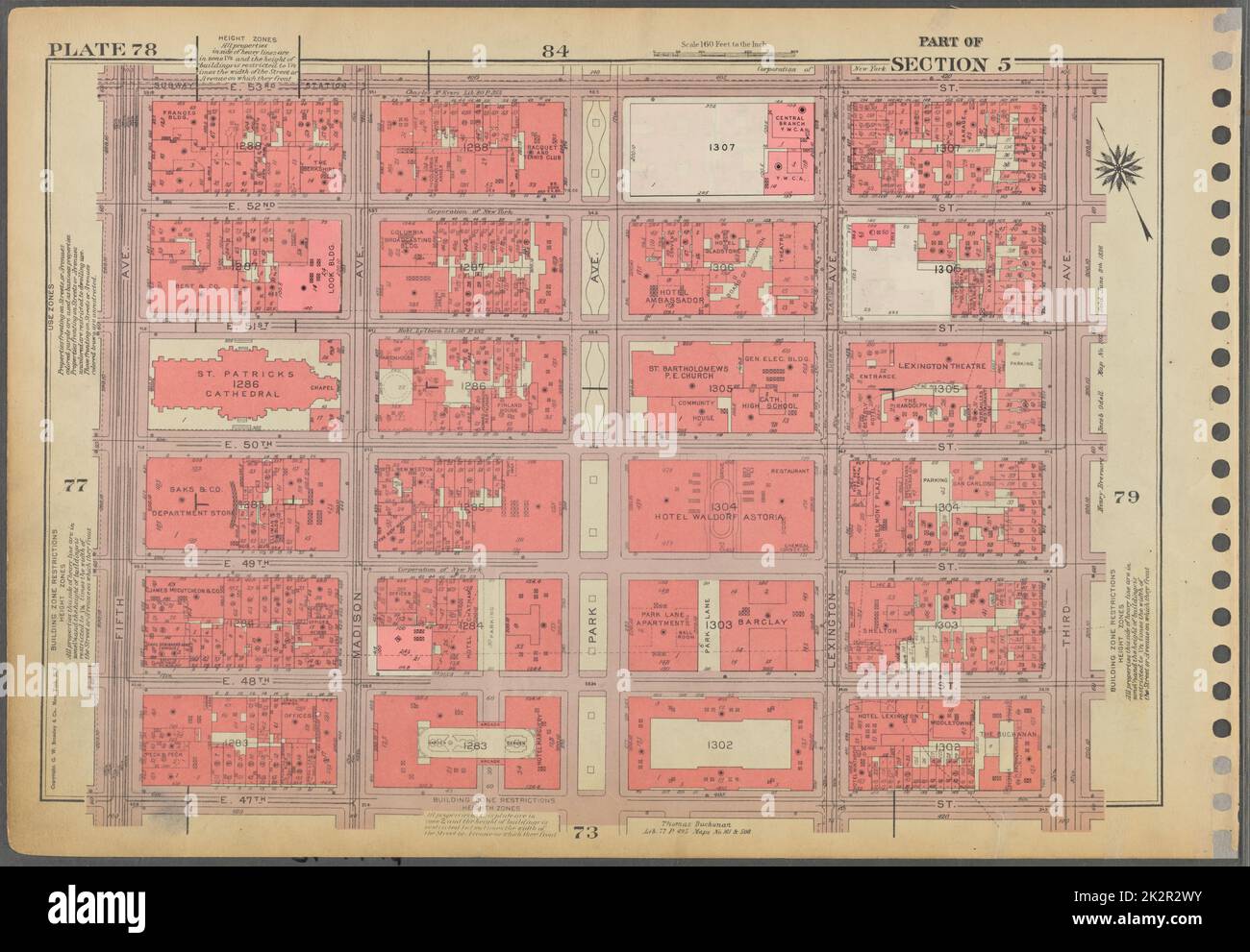 Cartographic, Maps. 1955 - 1956. Lionel Pincus and Princess Firyal Map ...