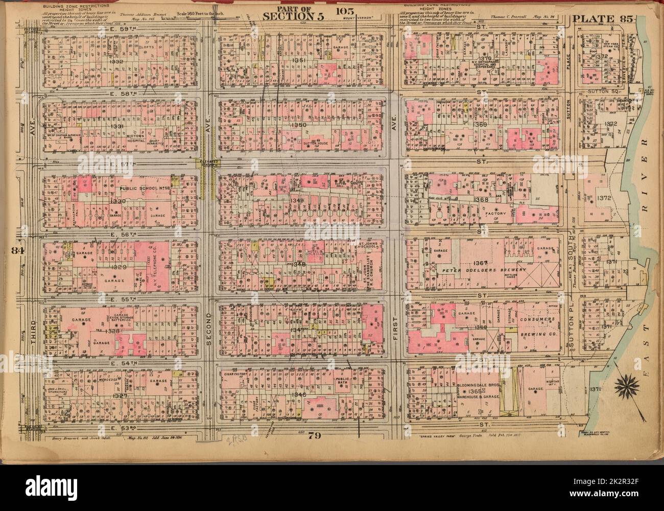 Cartographic, Maps. 1927. Lionel Pincus and Princess Firyal Map ...