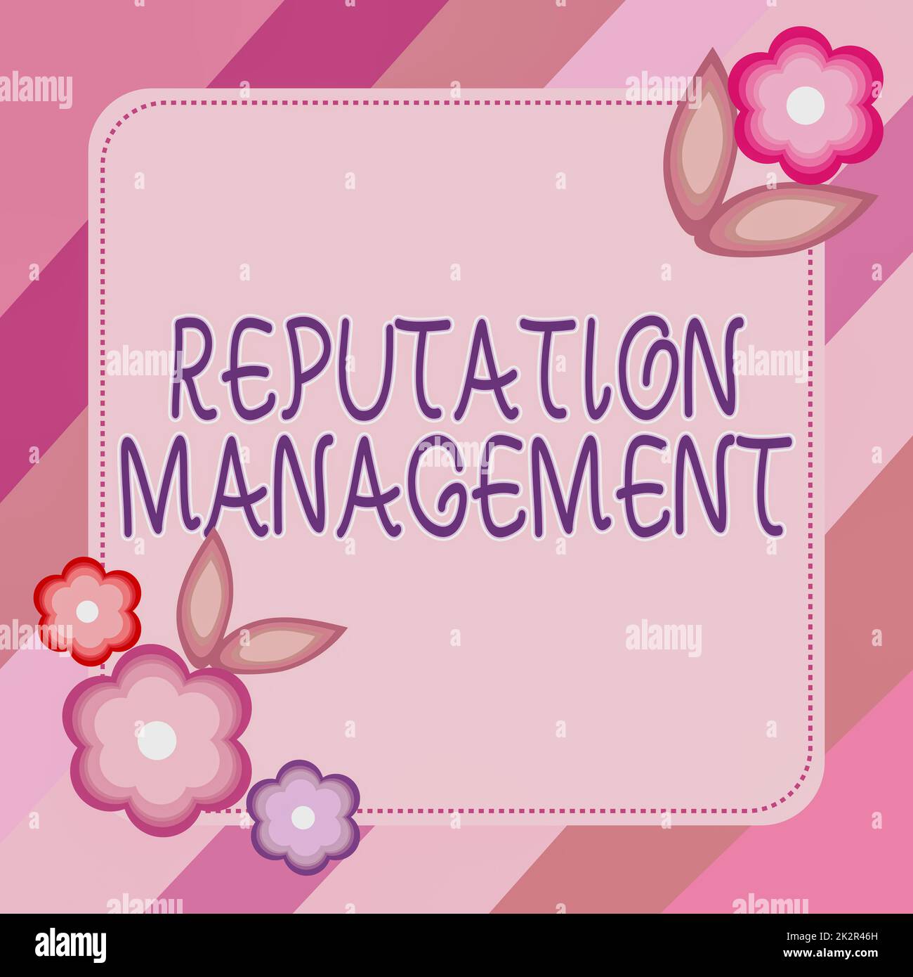 Inspiration showing sign Reputation Management. Business overview ...