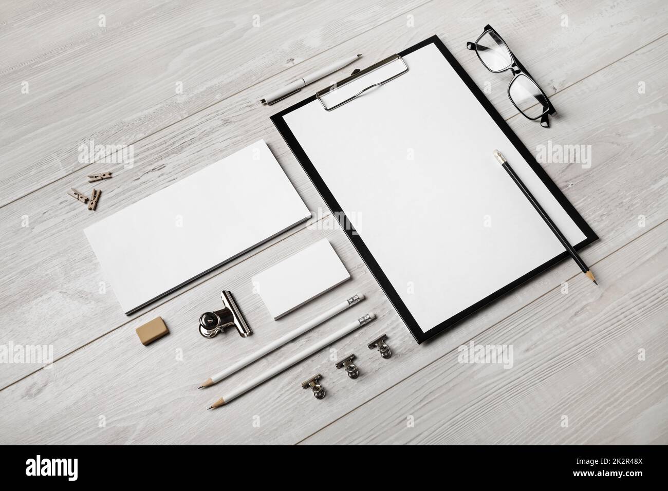 Corporate identity mockup. Blank stationery set. Responsive design ...