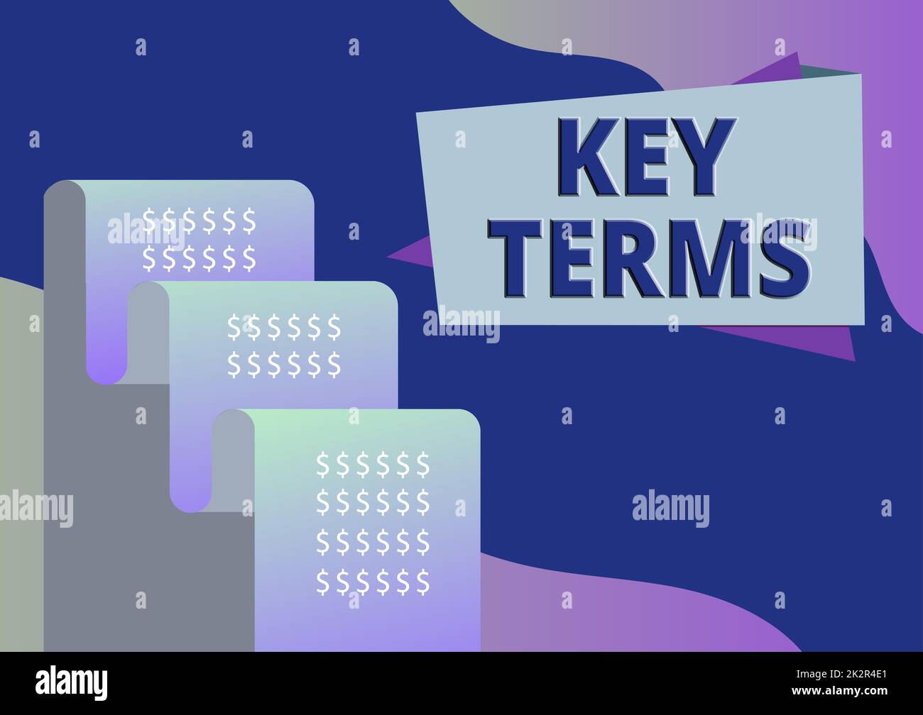 Writing Displaying Text Key Terms Word Written On Words That Can Help