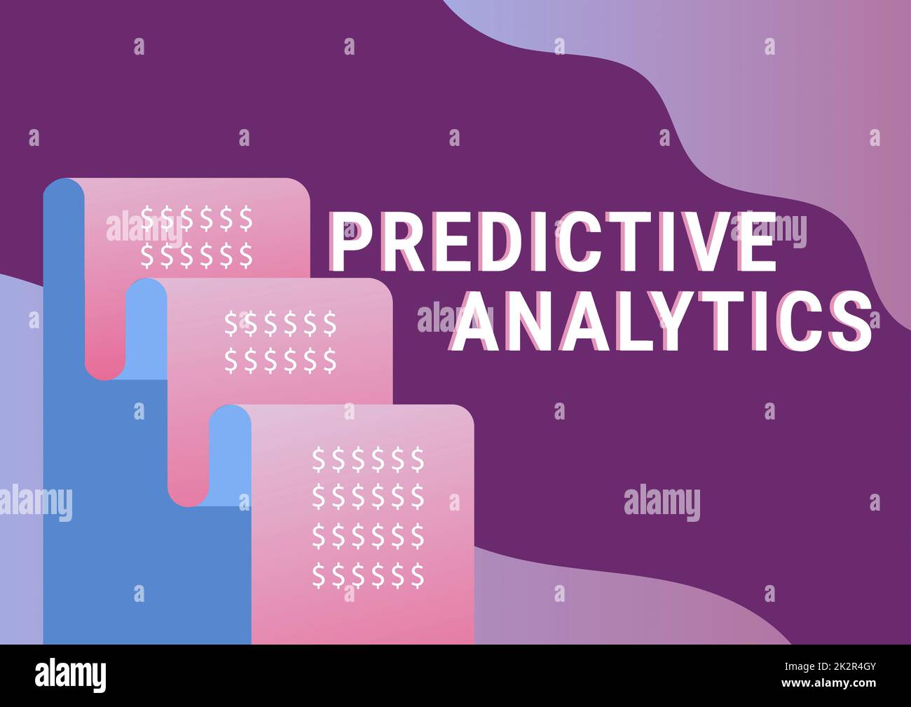 Sign Displaying Predictive Analytics Business Showcase Optimize