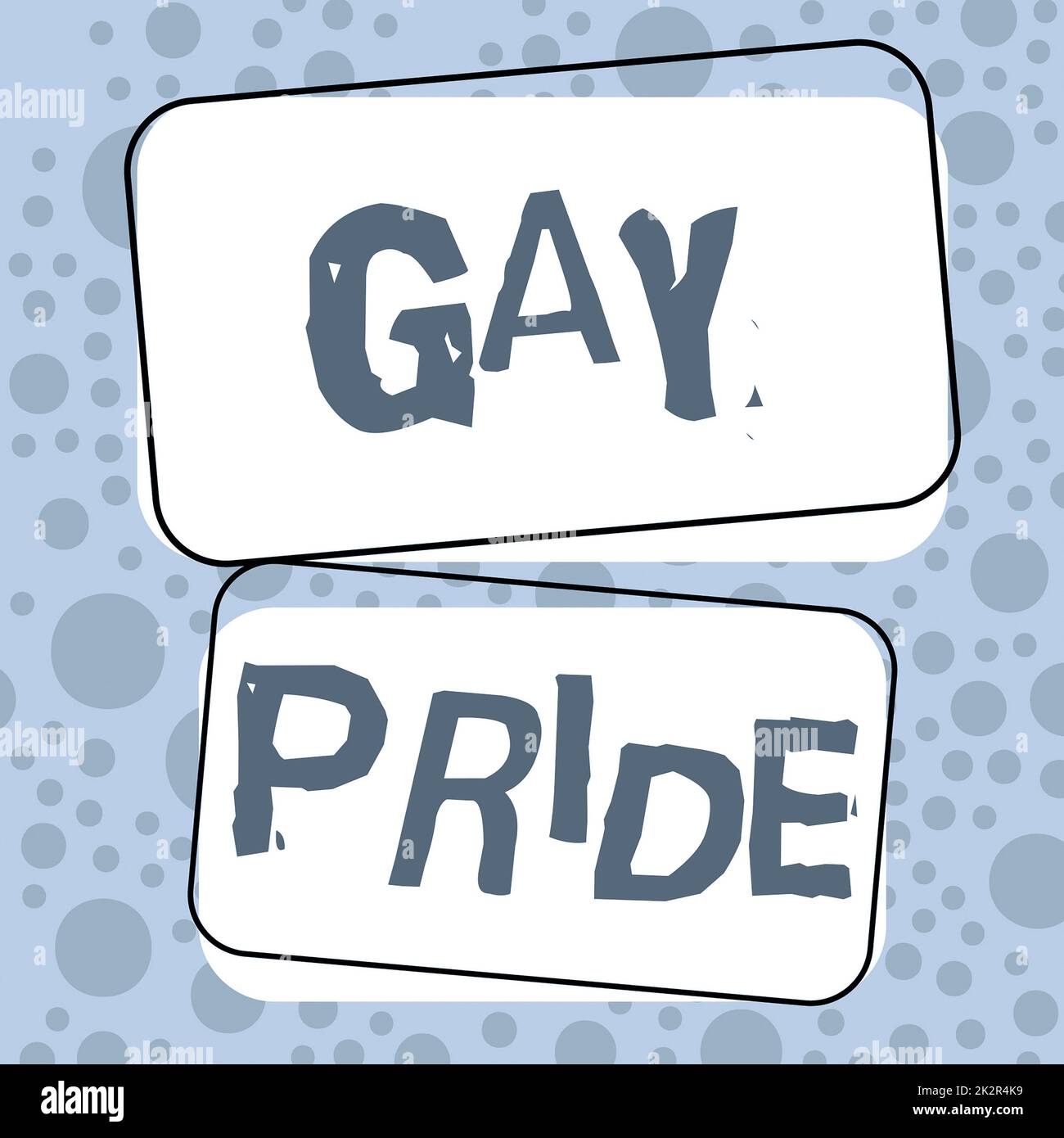 Hand writing sign Gay Pride. Word Written on Dignity of an idividual ...
