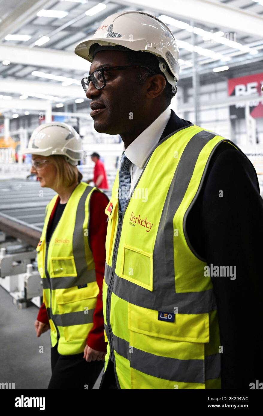 Prime Minister Liz Truss and Chancellor of the Exchequer Kwasi Kwarteng ...