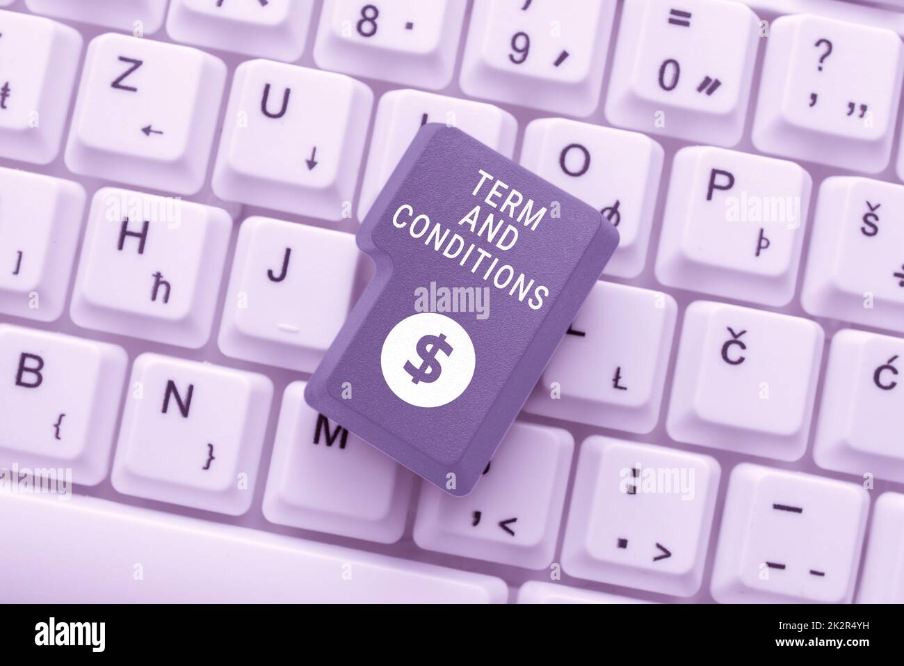 Text caption presenting Term And Conditions. Business approach Policies ...
