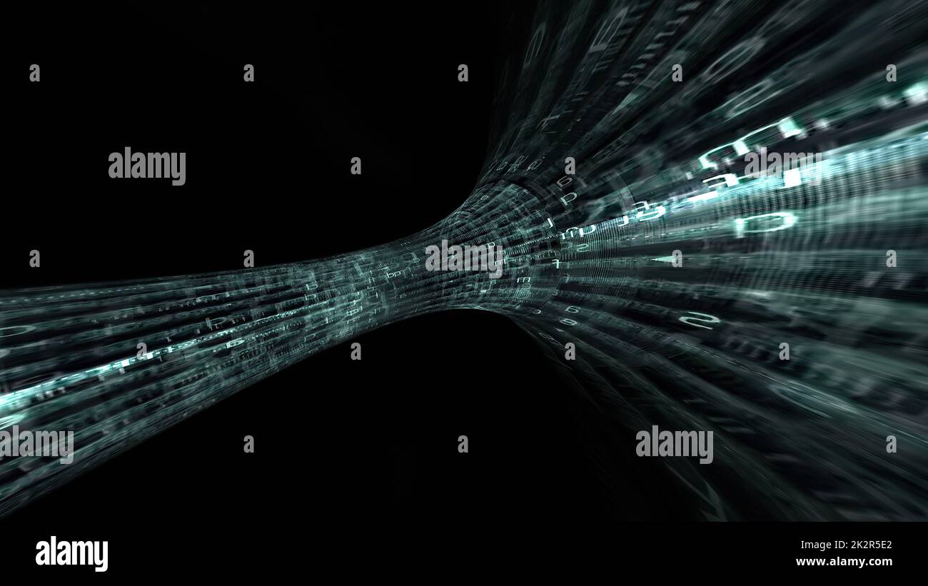 Data tunnel hi-res stock photography and images - Alamy