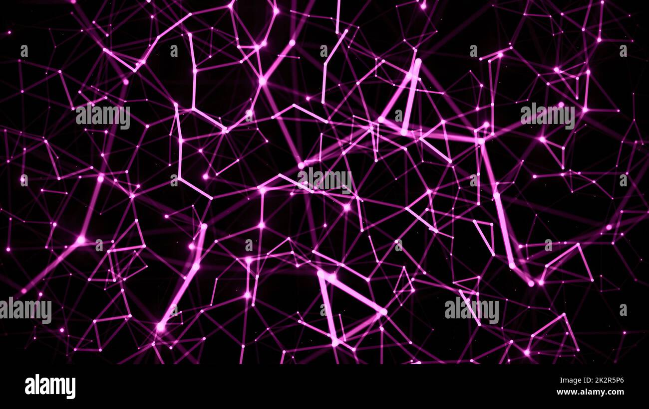 Abstract Plexus Technology Science And Engineering Stock Photo - Alamy