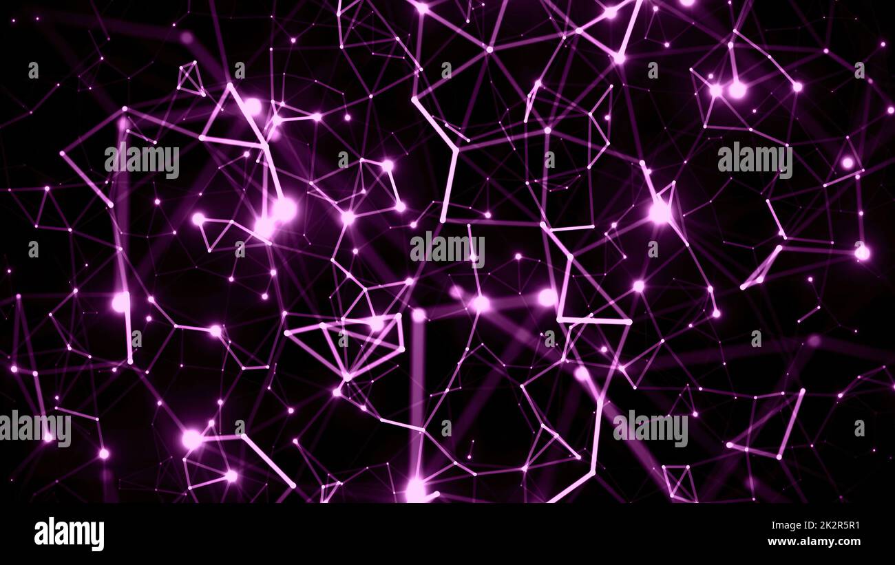 Abstract Plexus Technology Science And Engineering Stock Photo - Alamy