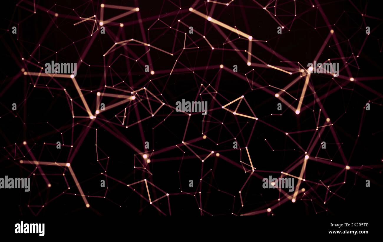 Abstract Plexus Technology Science And Engineering Stock Photo - Alamy