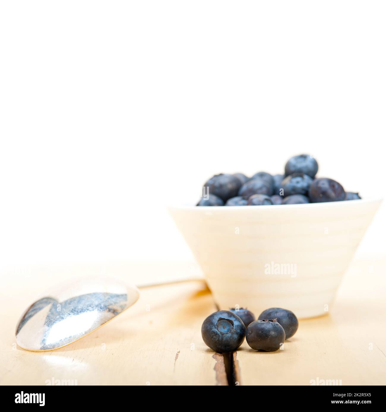 fresh blueberry bowl Stock Photo - Alamy