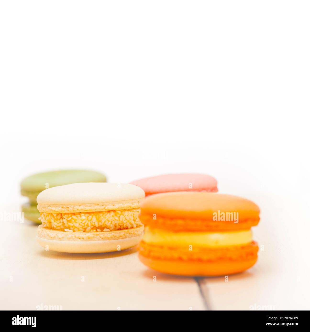 colorful french macaroons Stock Photo - Alamy