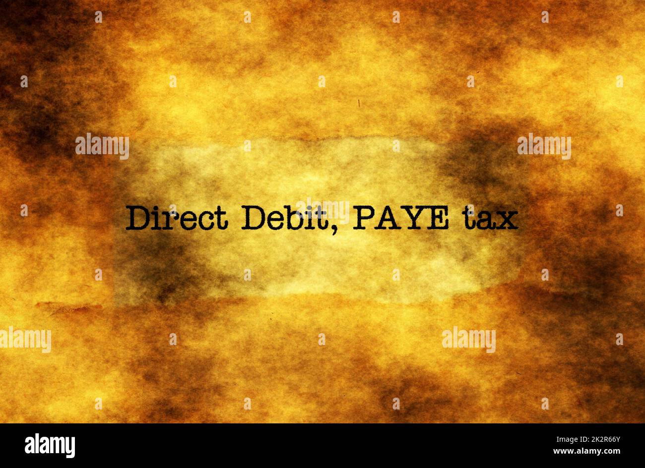 Debit, pay tax grunge concept Stock Photo - Alamy