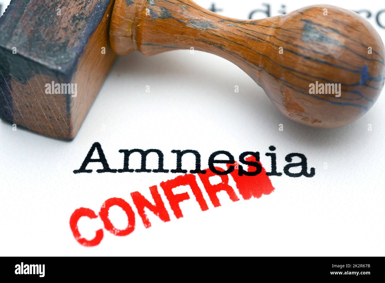 Amnesia illness hi-res stock photography and images - Alamy