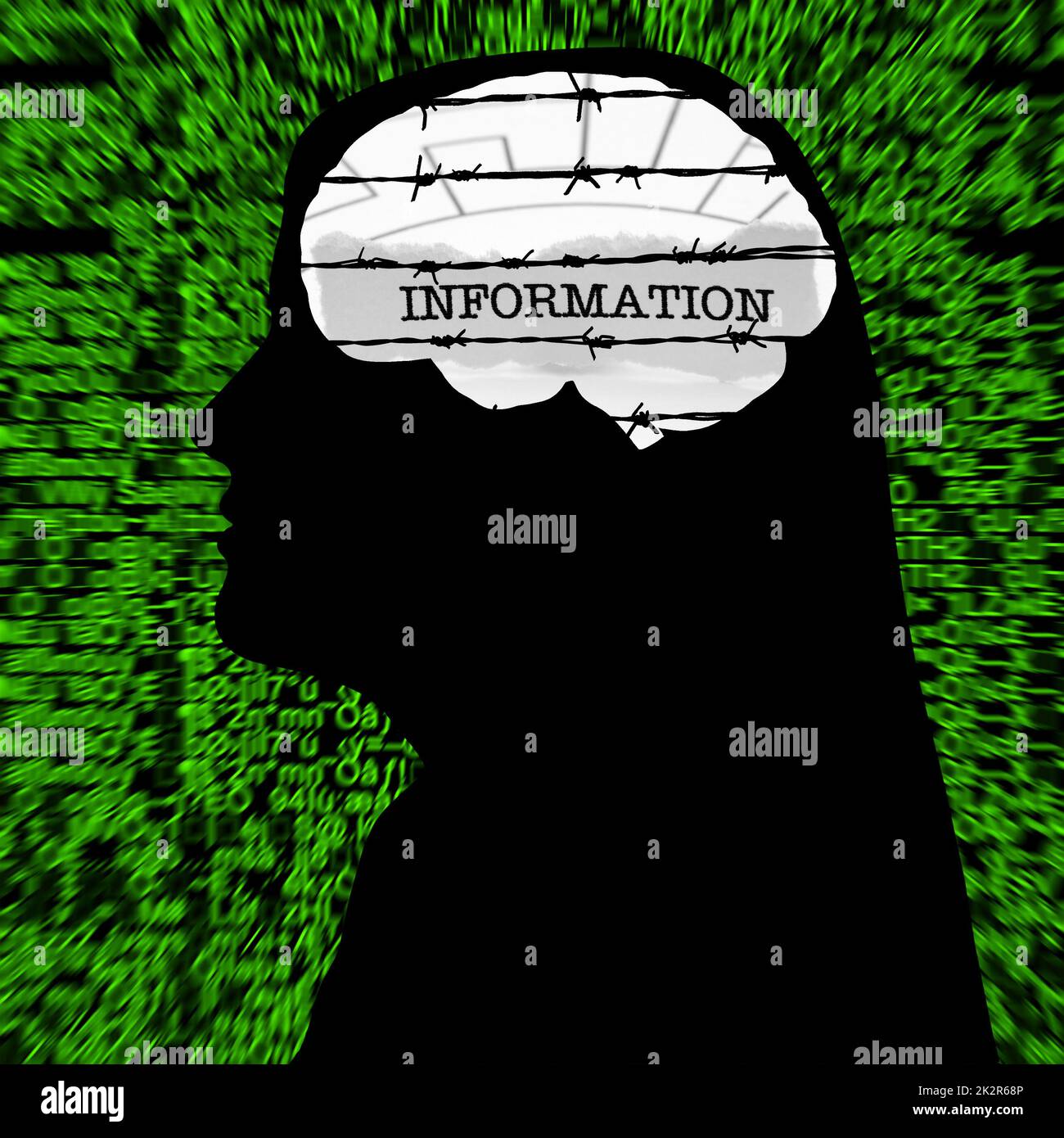 forbidden information in mind Stock Photo - Alamy