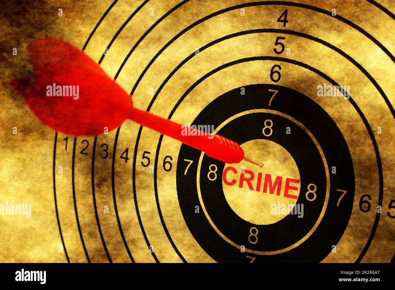 Crime target on grunge background Stock Photo - Alamy