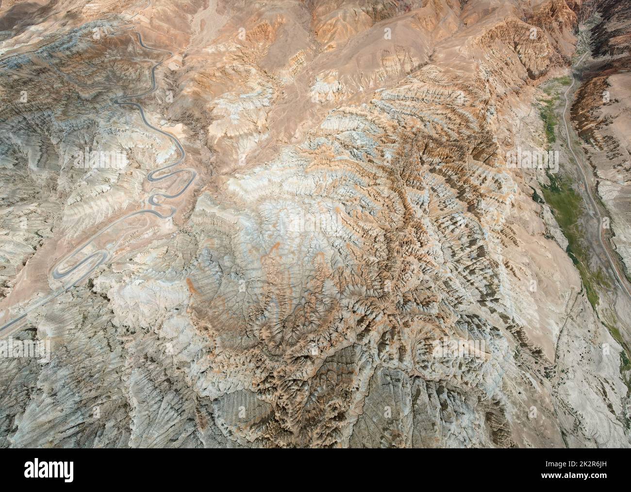 An aerial shot of land on earth for topographic maps Stock Photo - Alamy