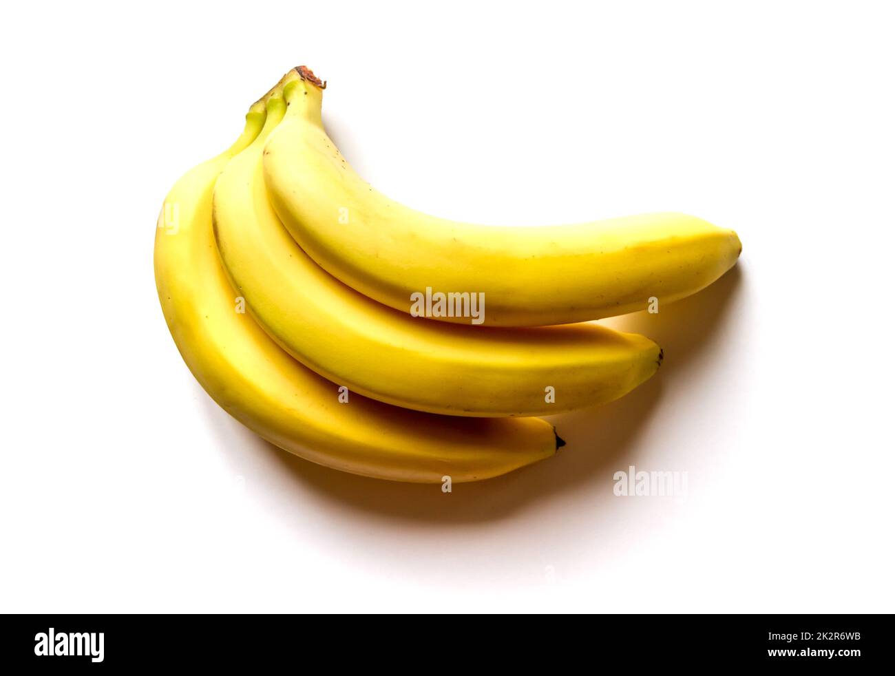 Bunch of bananas isolated on white background Stock Photo - Alamy