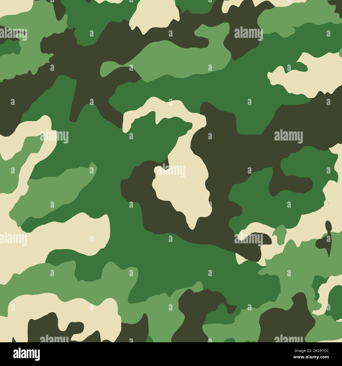 Green army flora background texture - Vector illustration Stock Photo ...