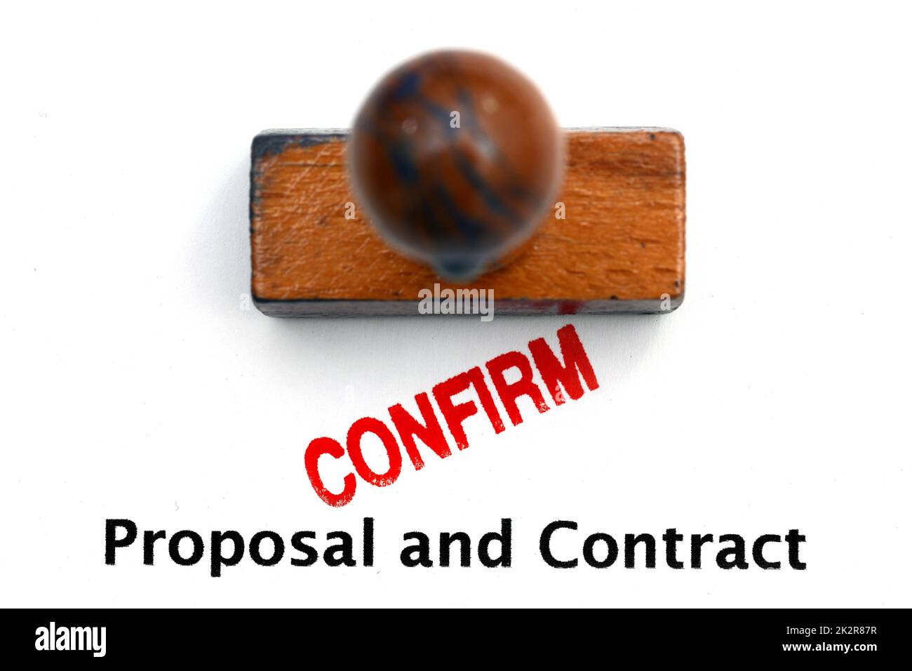 Proposal stamp Cut Out Stock Images & Pictures - Alamy