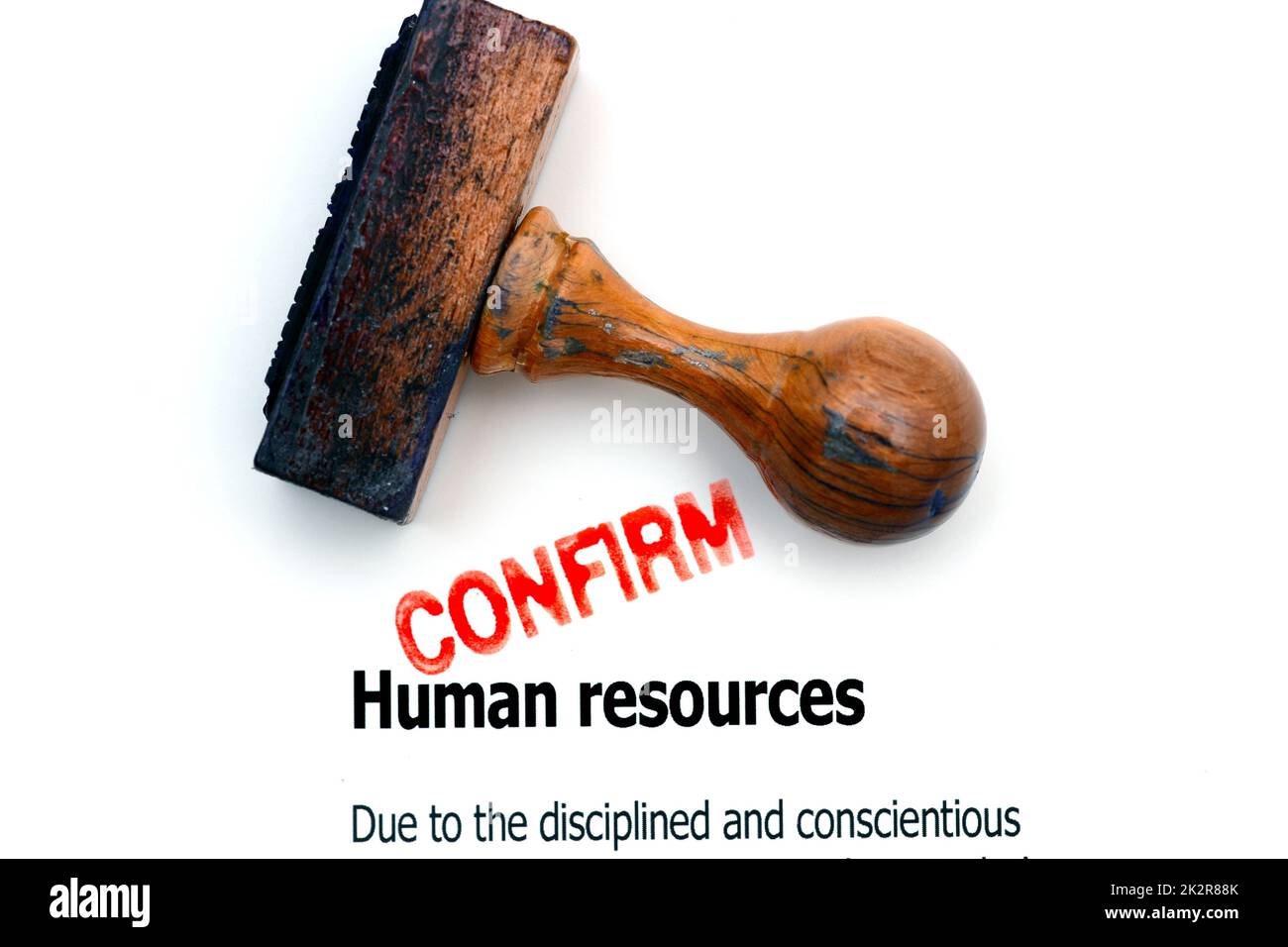 Human resources stamp hi-res stock photography and images - Alamy