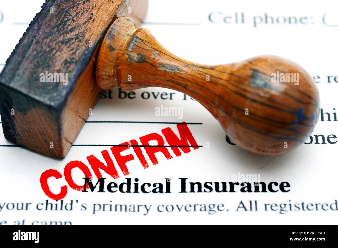 Insurance stamp hi-res stock photography and images - Alamy