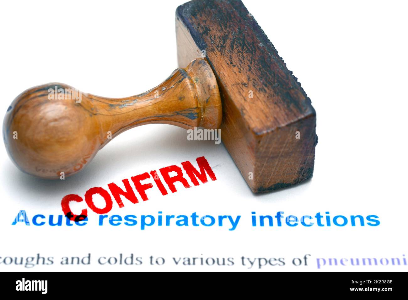 Respiratory infections confirm Stock Photo - Alamy