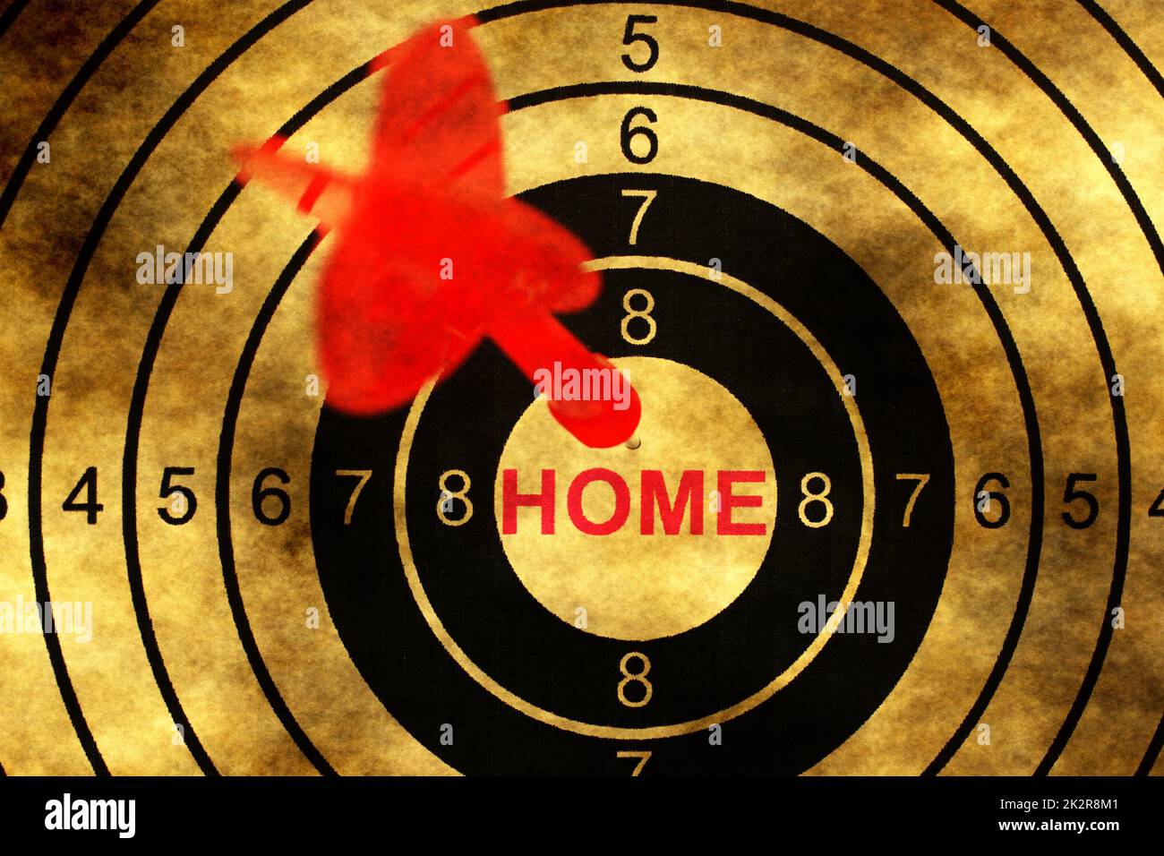Vision target on grunge hi-res stock photography and images - Alamy