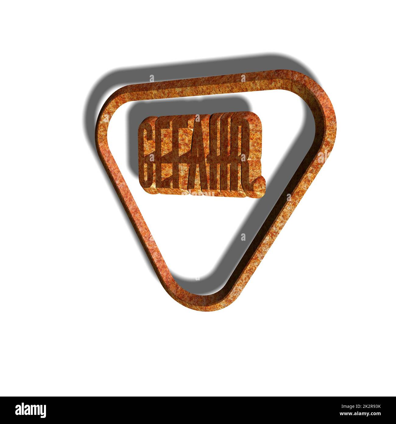 Danger - Word or text as 3D illustration, 3D rendering Stock Photo - Alamy