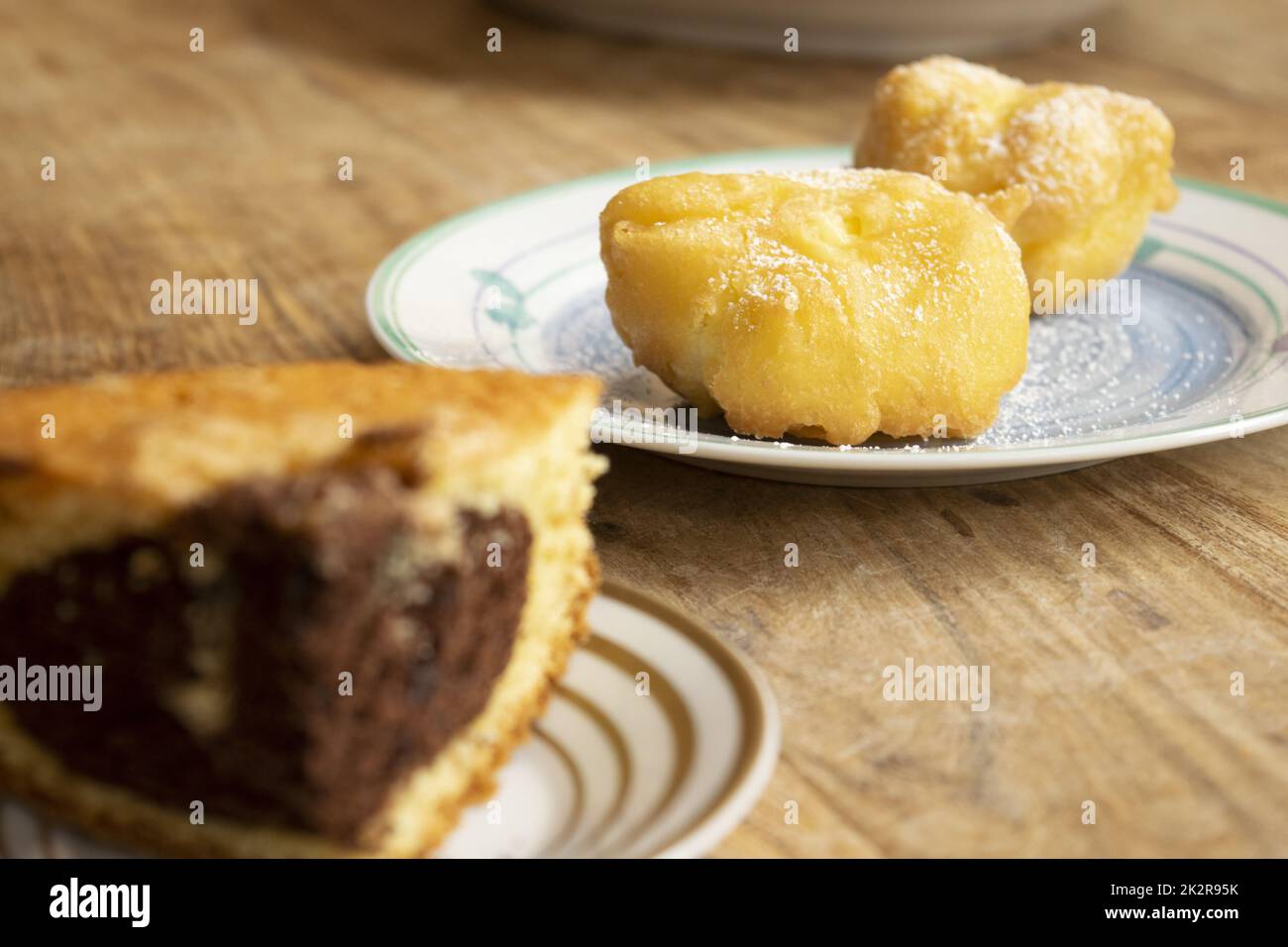 cream filled bignÃ¨ called Saint Joseph bignÃ¨ Stock Photo - Alamy