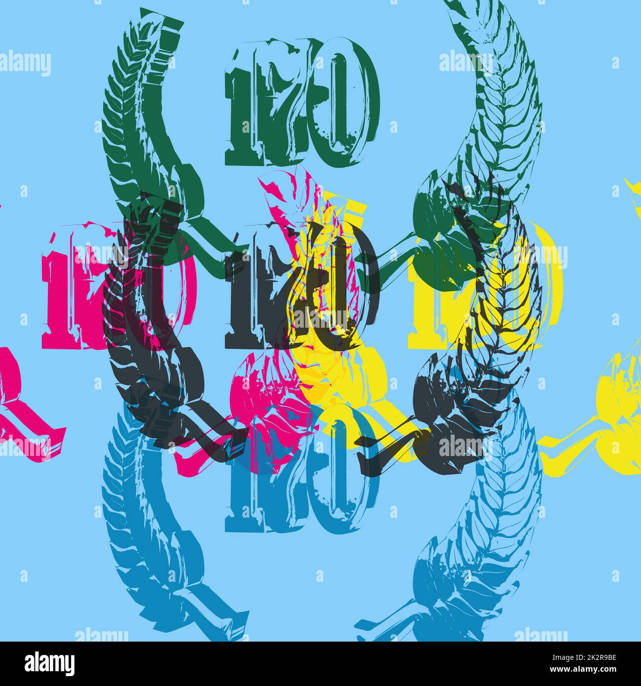 3d number 170 hi-res stock photography and images - Alamy