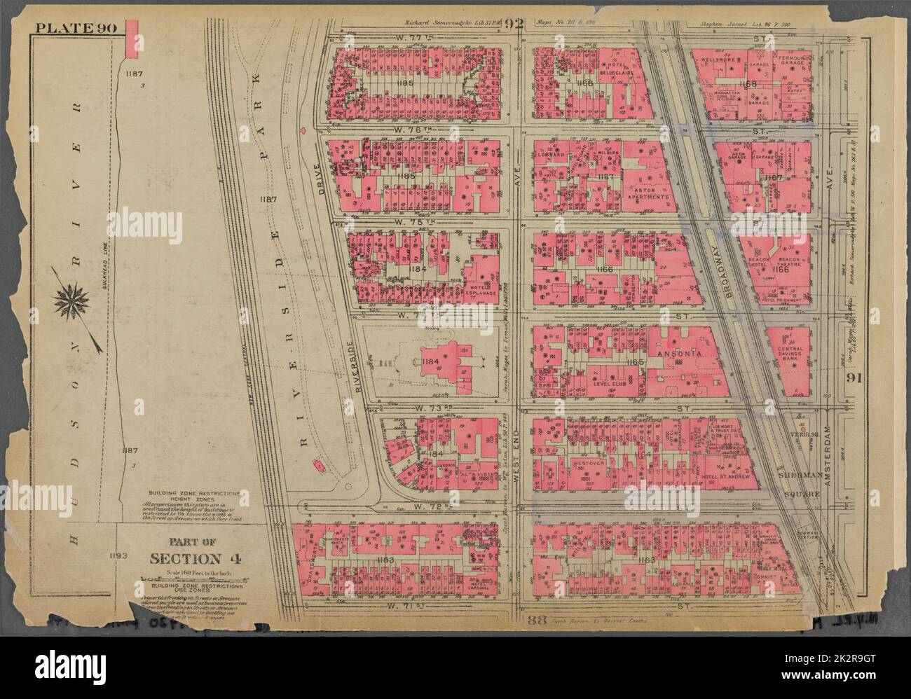 Cartographic, Maps. 1930. Lionel Pincus and Princess Firyal Map ...