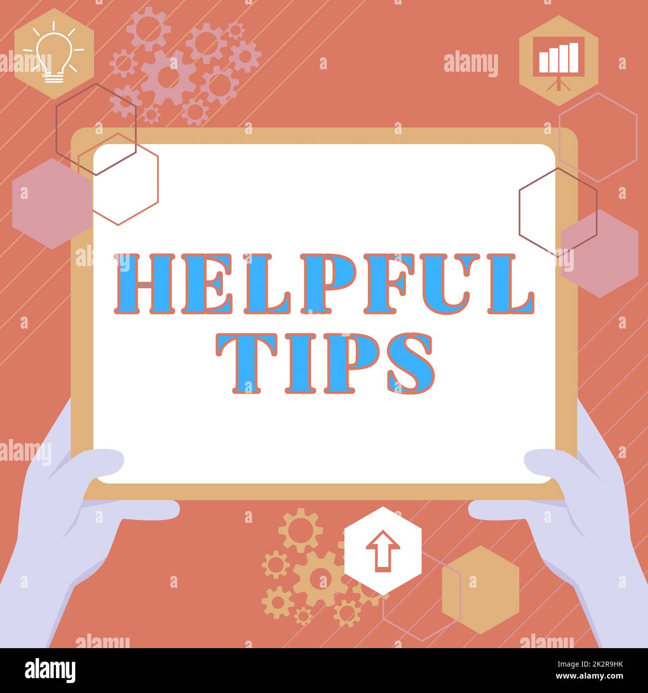 Text sign showing Helpful Tips. Conceptual photo Ask an Expert ...